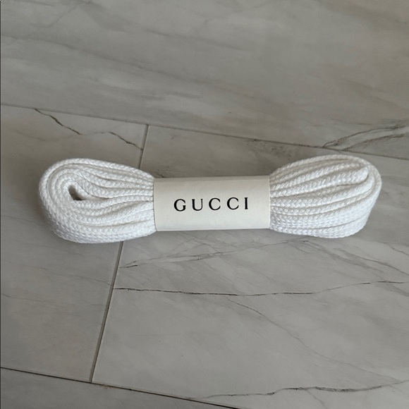 Gucci | Shoes | Gucci Premium White Laces | Poshmark
